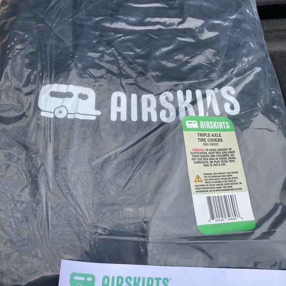 airskirts | Other | Airskirts Black Tripleaxle Tire Covers | Poshmark
